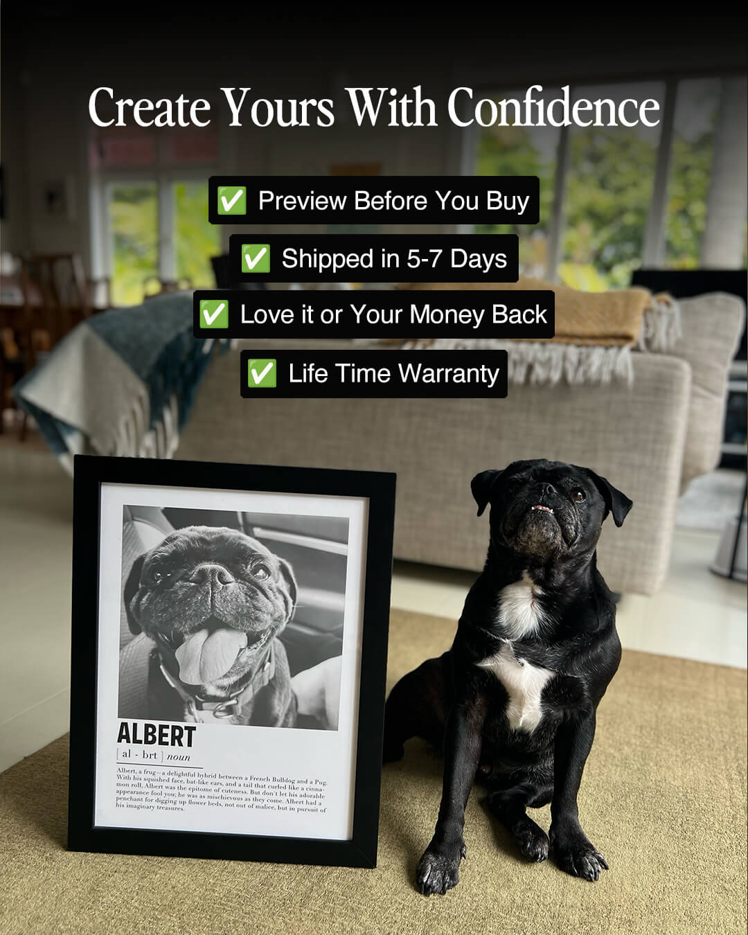 Deco - Custom Pet Poster – Vogue Paws