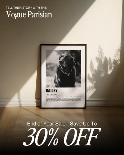 Vogue Parisian - Custom Pet Poster – Vogue Paws
