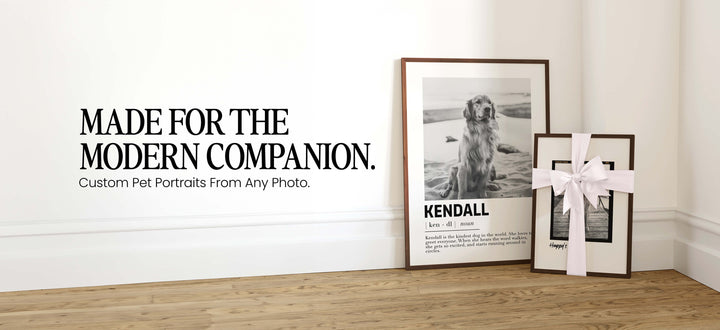 Custom Pet Portraits | Stylish & Hand-Drawn | Vogue Paws