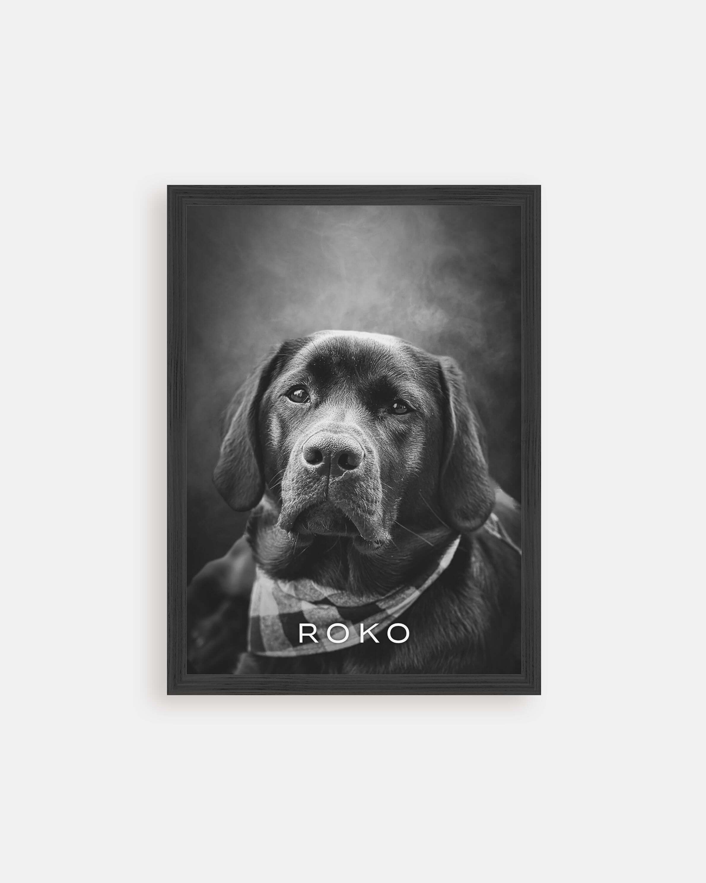 Dog Memorial Ideas | Custom Pet Art by Vogue Paws