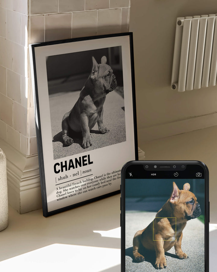 Vogue Parisian - Custom Pet Poster – Vogue Paws