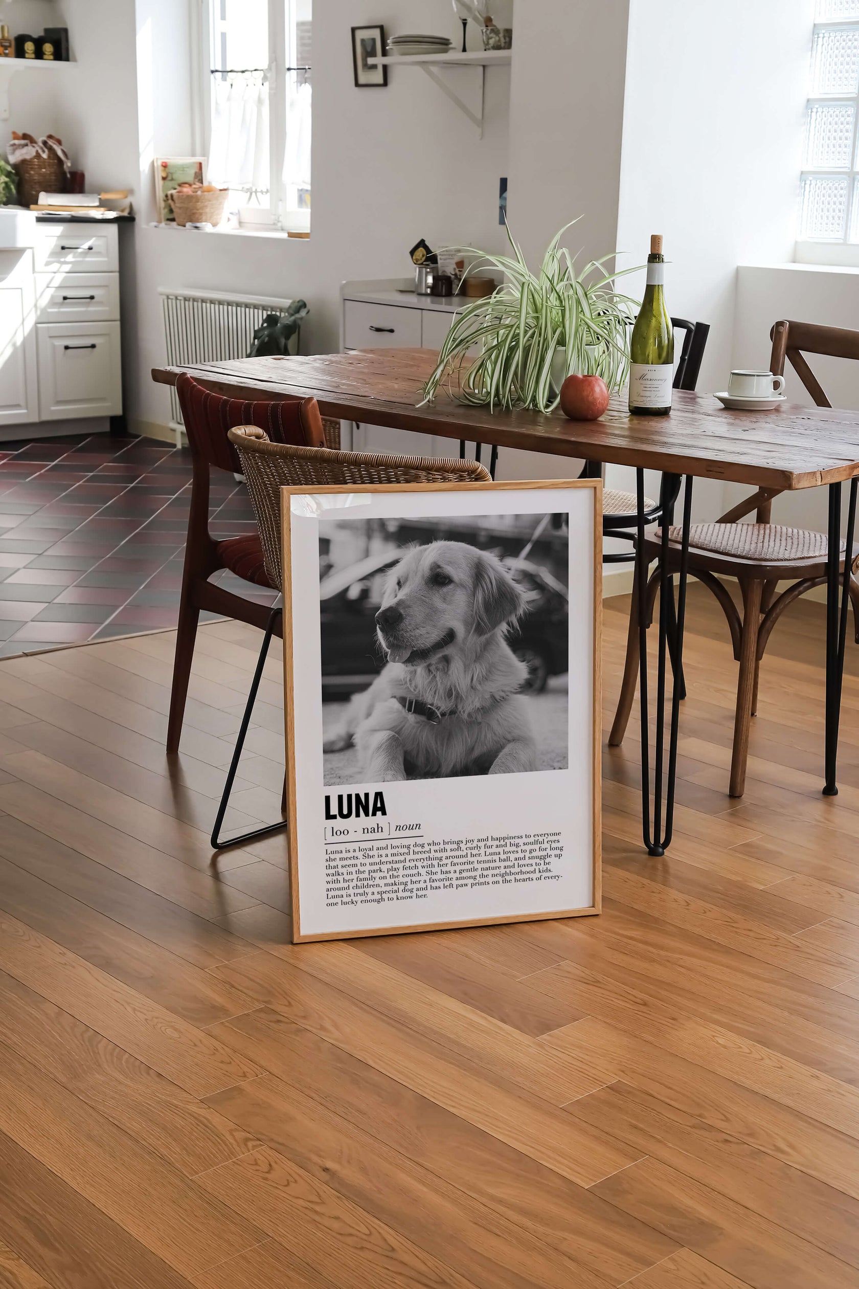 Unique Pet Memorial Gift - Vogue Parisian Pet Poster – Vogue Paws