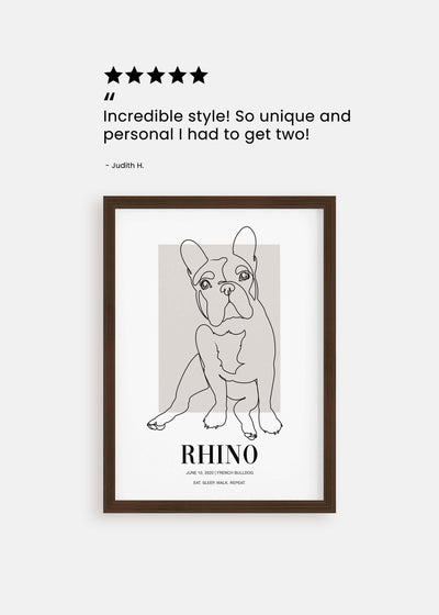 Deco - Custom Pet Poster – Vogue Paws