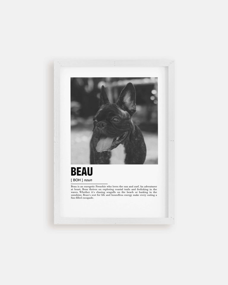 Vogue Parisian - Custom Pet Poster – Vogue Paws